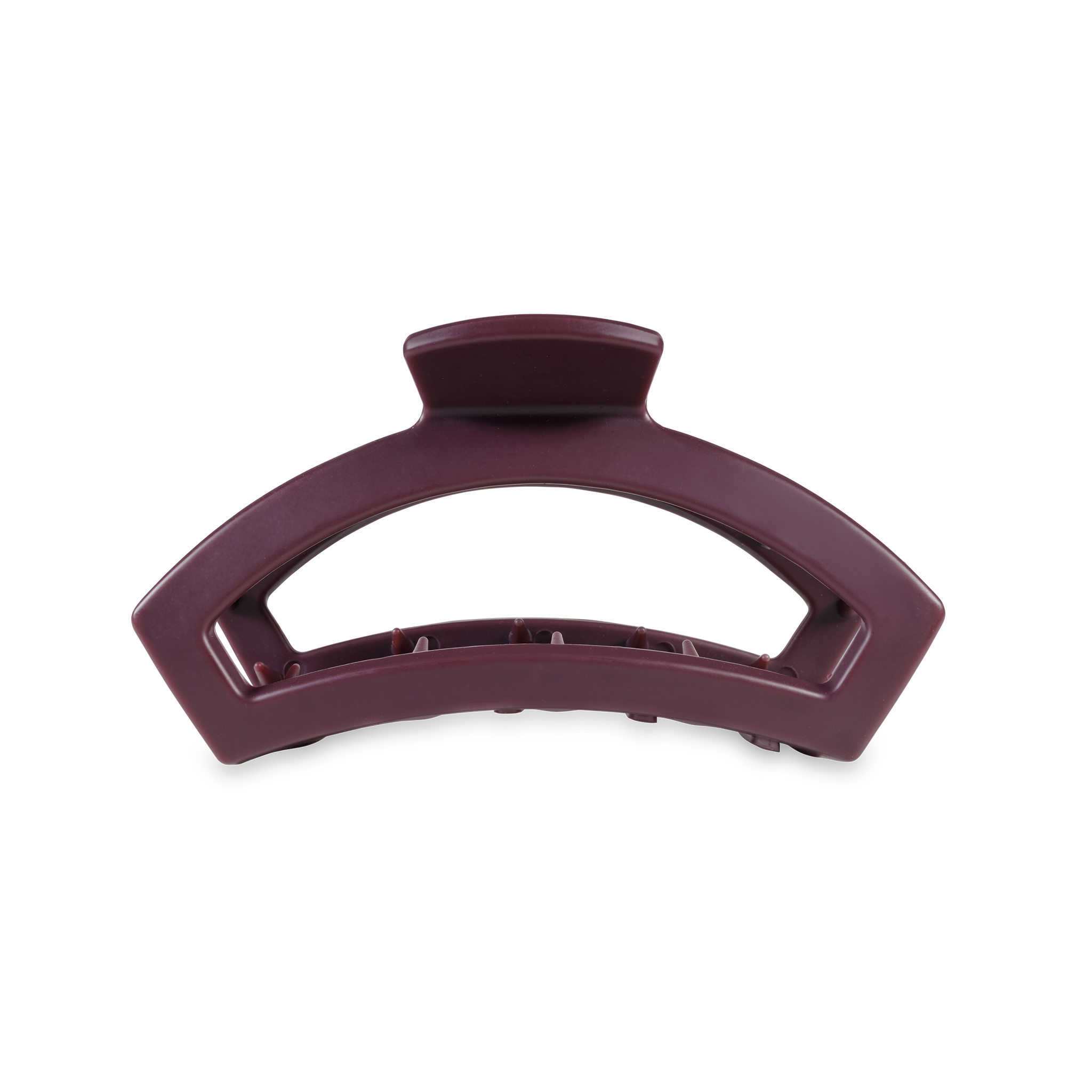 Open Hair Clip | Medium | Burgundy Bliss