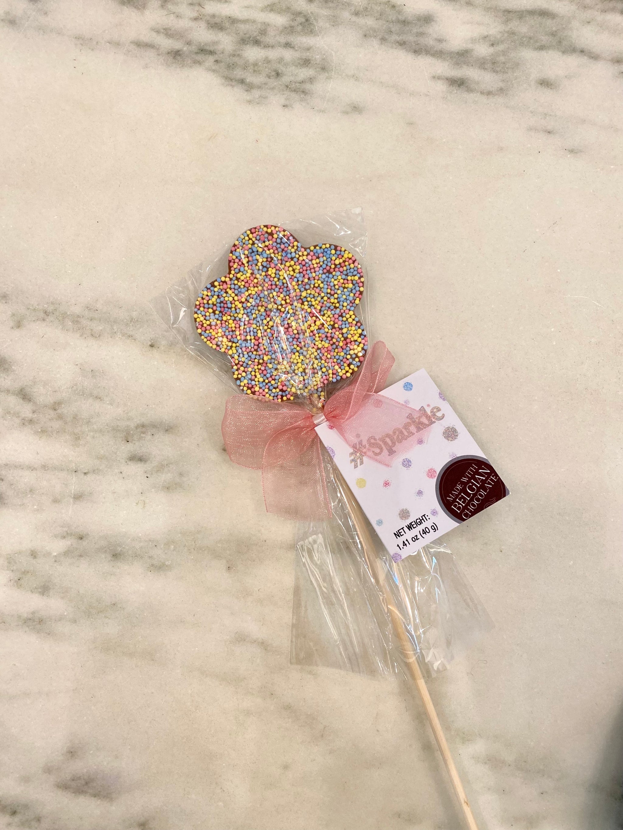 Blue Flower Lollies